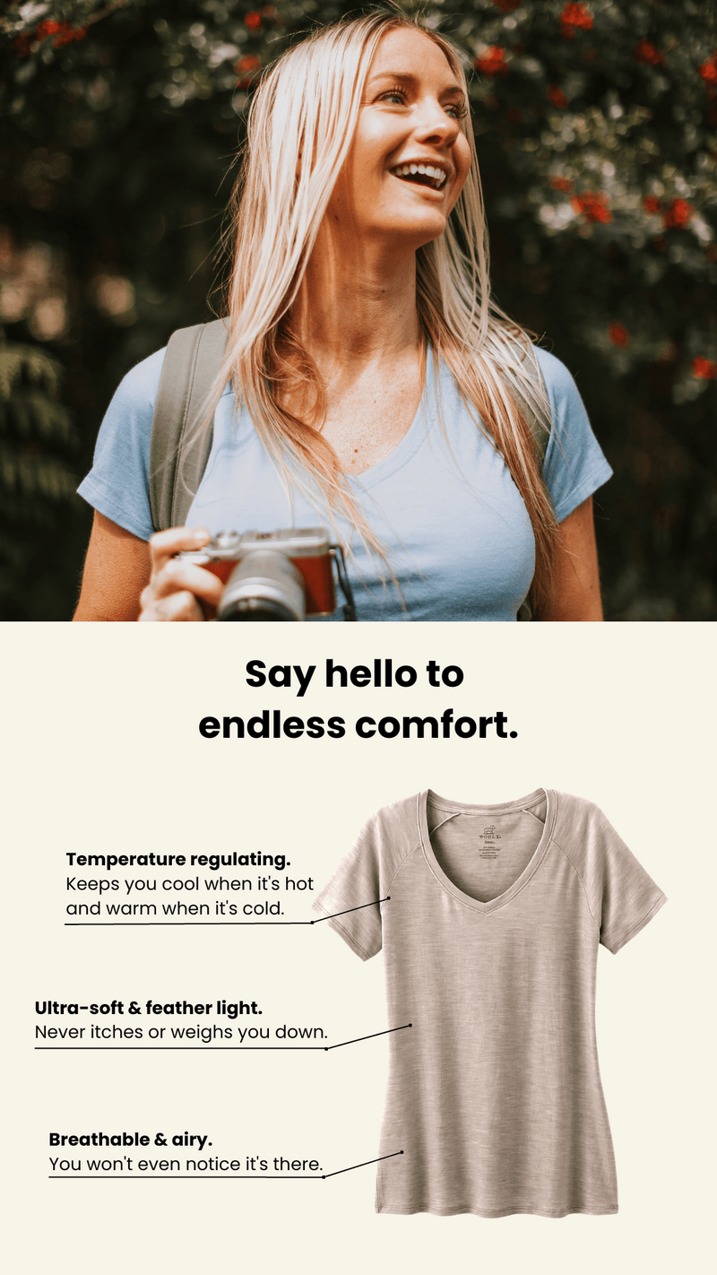 Woolx Merino - Best Selling Mia Tee